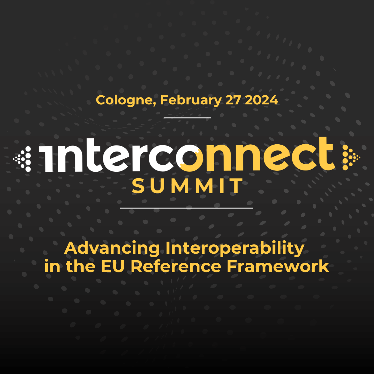 Final Event - Interconnect